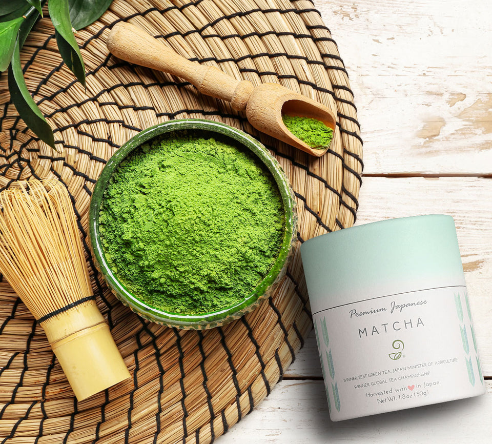Buy Japanese Tea Gift Set with Premium Matcha, Gyokuro & Kabuse-cha 🍵 ...