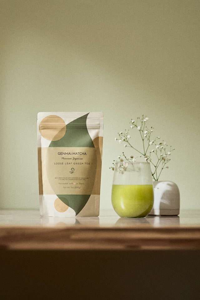 Buy Matcha Genmai-cha 🍵 Premium Green Tea with Brown Rice & Matcha ...